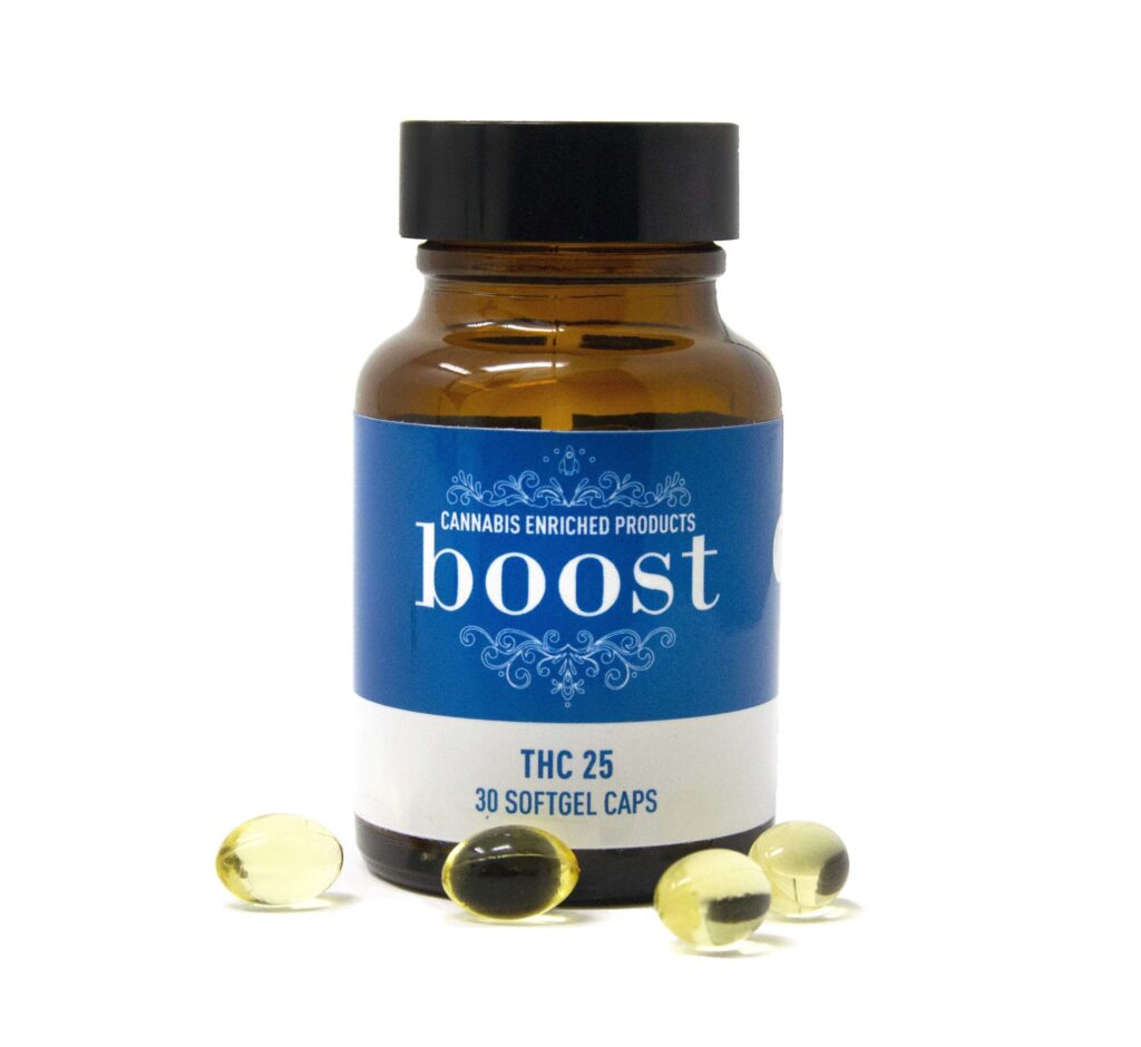 Boost - THC Capsules - 25mg - Hash Online Canada