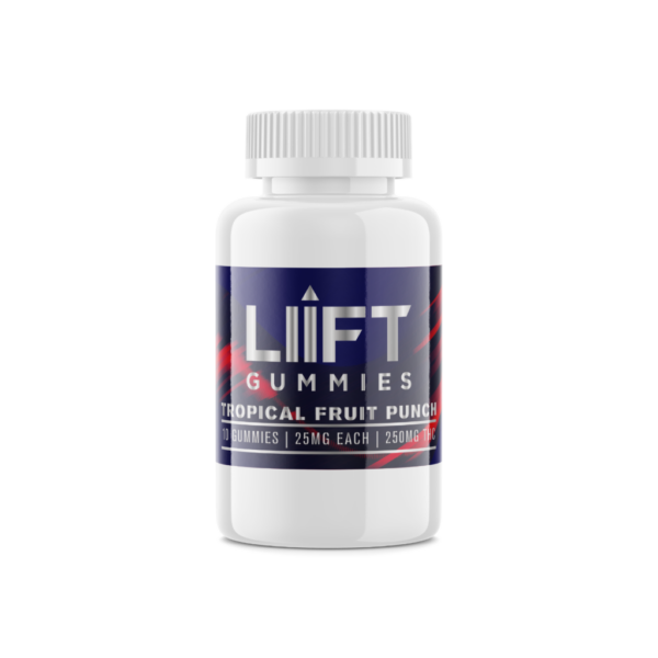 LIIFT - Tropical Fruit Punch Gummies - 250mg THC - Hash Online Canada