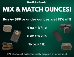 Hash Online Canada | Best Online Hash Dispensary